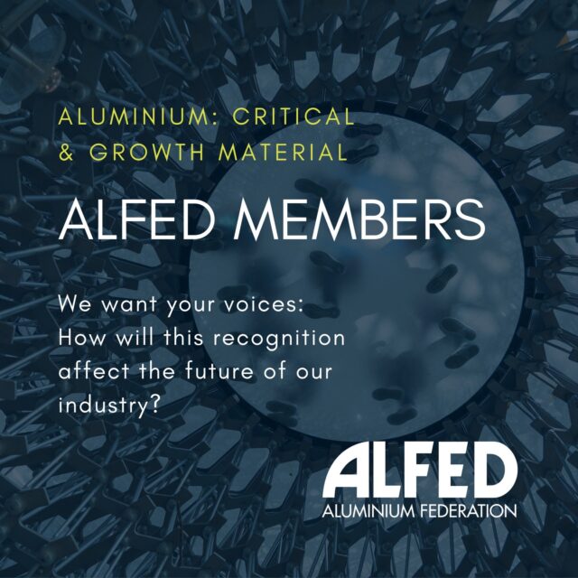 ALFED - The Voice of the UK Aluminium Industry